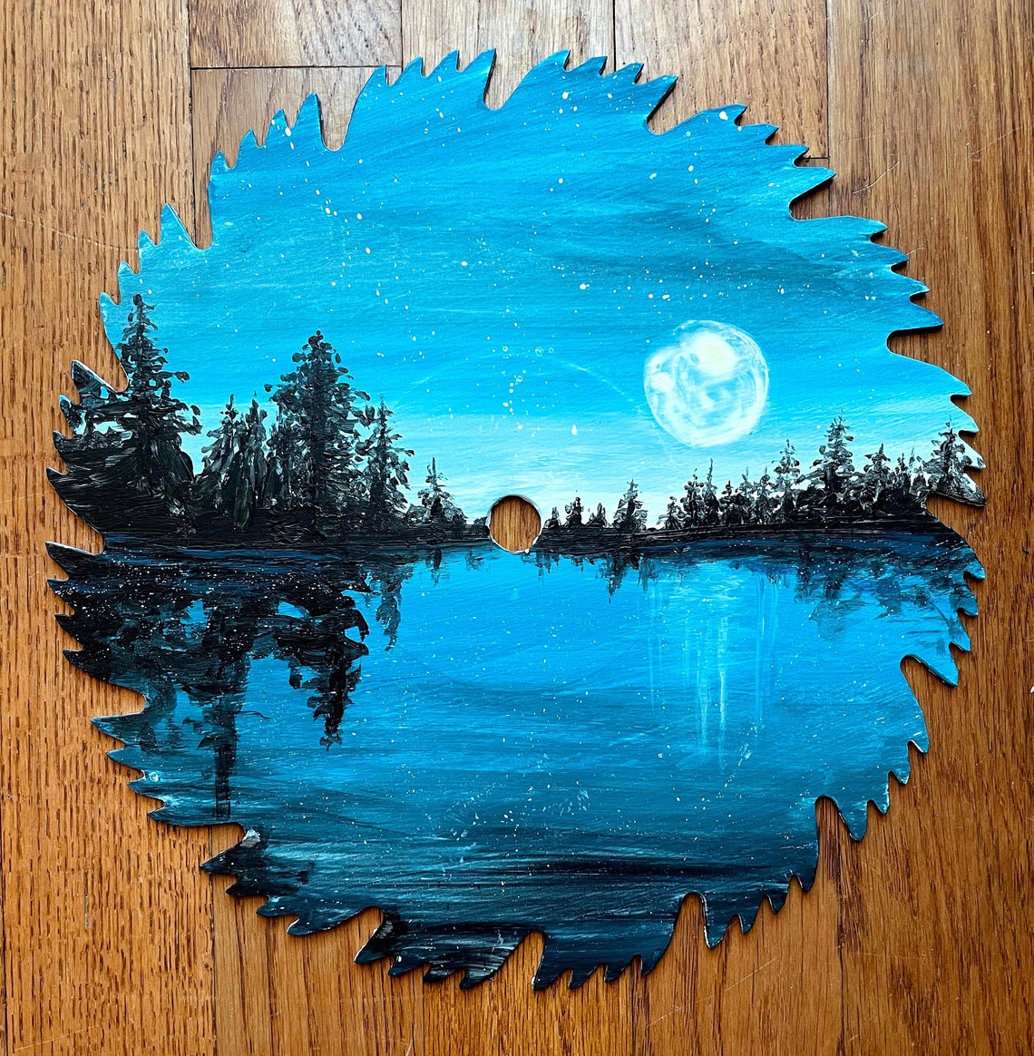 Custom Saw Blade Painting - Etsy