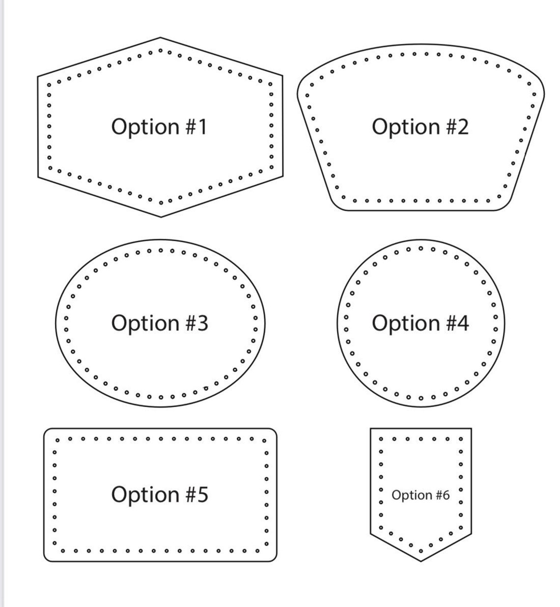 Custom Leather Patch Hats Hand-stitched - Etsy