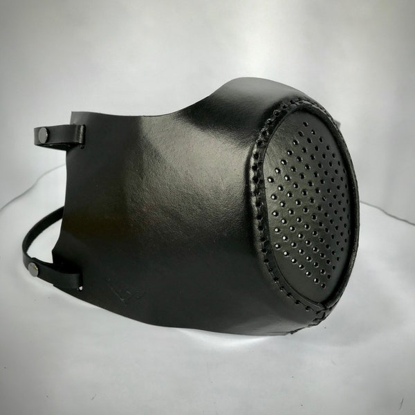 Leather Face Mask - Etsy