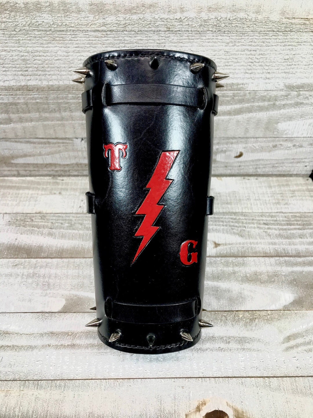 Leather Arm Cuff Guard Armor Custom - Etsy