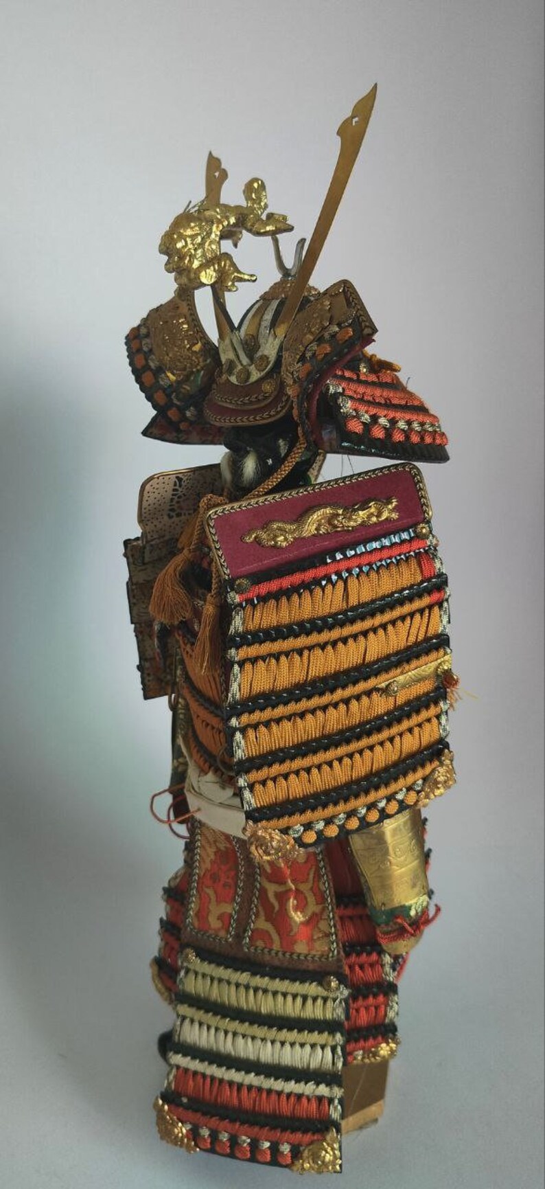 Miniature Samurai Armor Figure Kabuto - Etsy