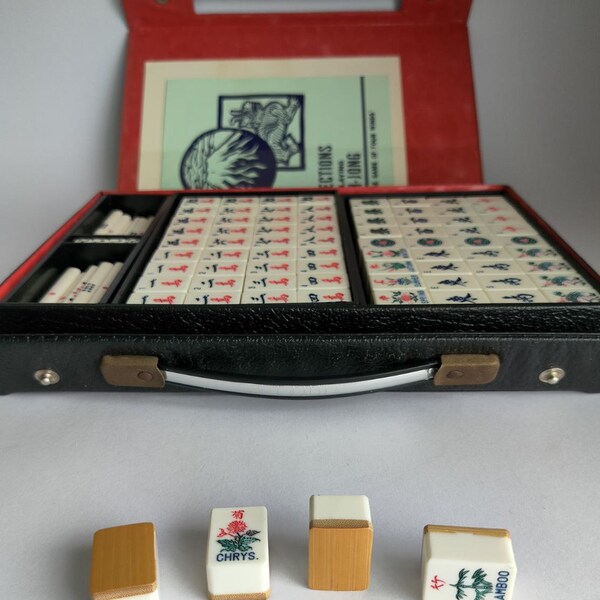 Mahjong Set - Etsy