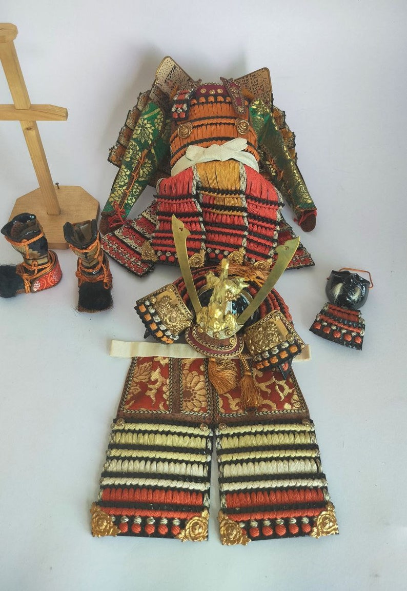 Miniature Samurai Armor Figure Kabuto - Etsy