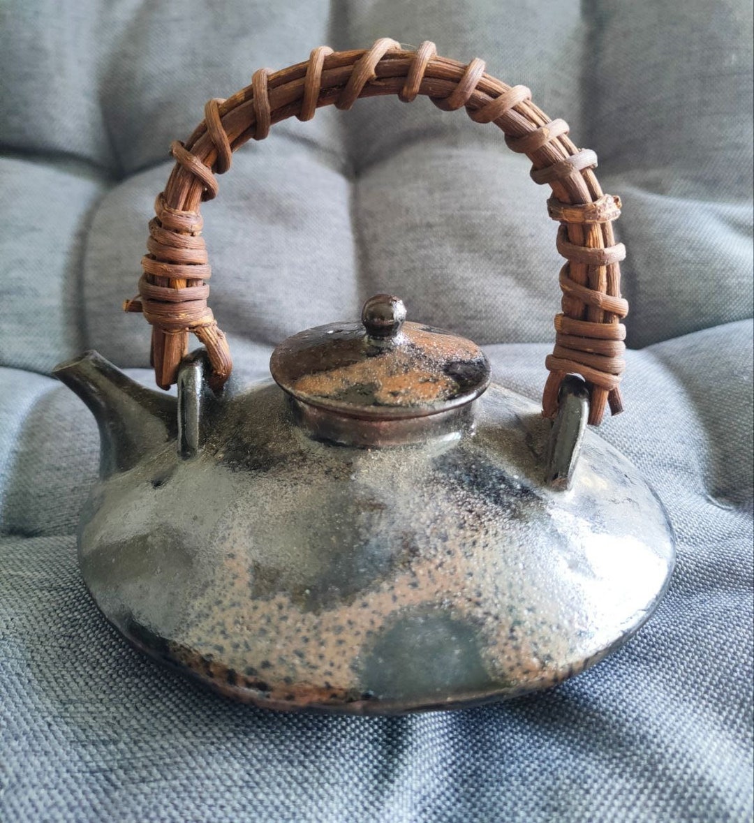 Vintage Japanese Pottery Choshi Tea Pot - Etsy