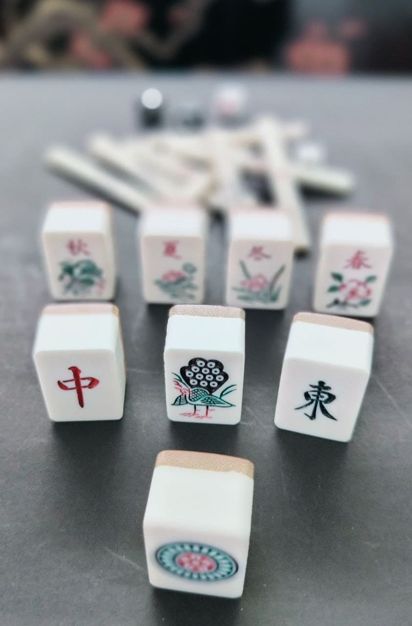 Vintage Japanese Mahjong Set 1960's-70's Incredible - Etsy
