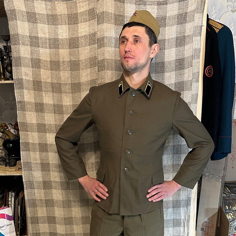Soviet Tankman Uniform - Etsy