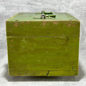Antique Wooden Tool Box. Military Box, Vintage Chest for Decoration - Etsy