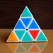 Vintage Cube - Rubik. Logic Games, 3D Pyramids, Triangle Cube, Puzzle ...