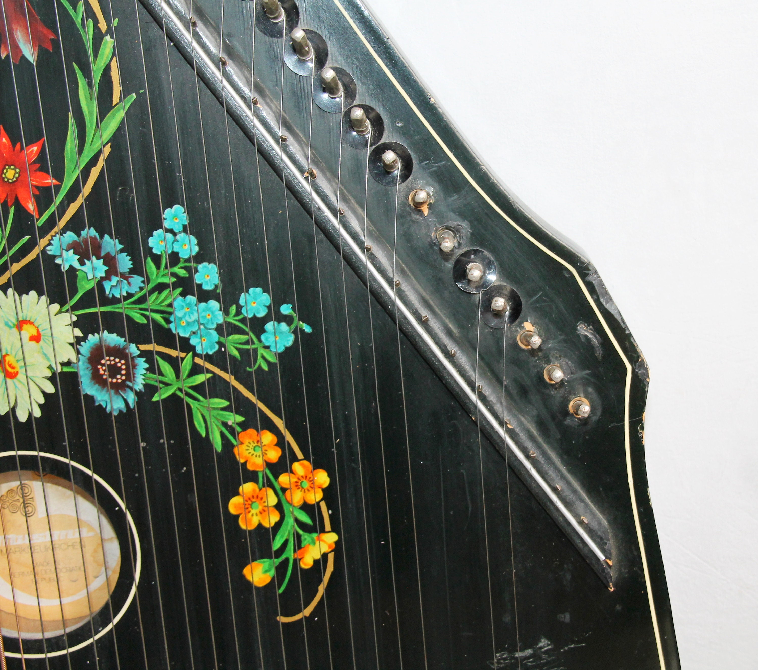 Zither Vintage Mandolin, GDR, Rare Stringed Instrument ZITRA - Etsy