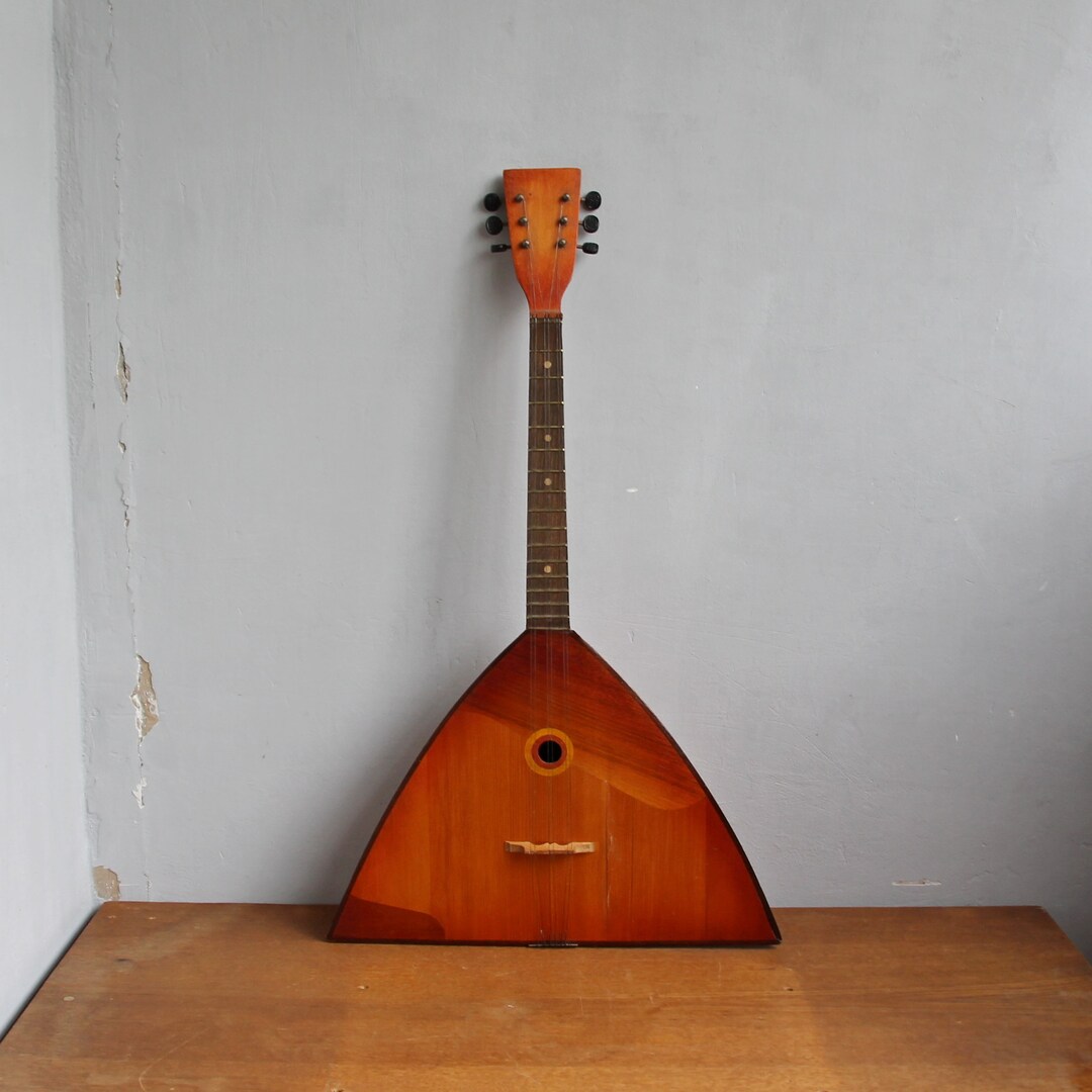 Balalaika PRIMA., Ancient Folk String Instrument of the USSR, 6 Strings ...