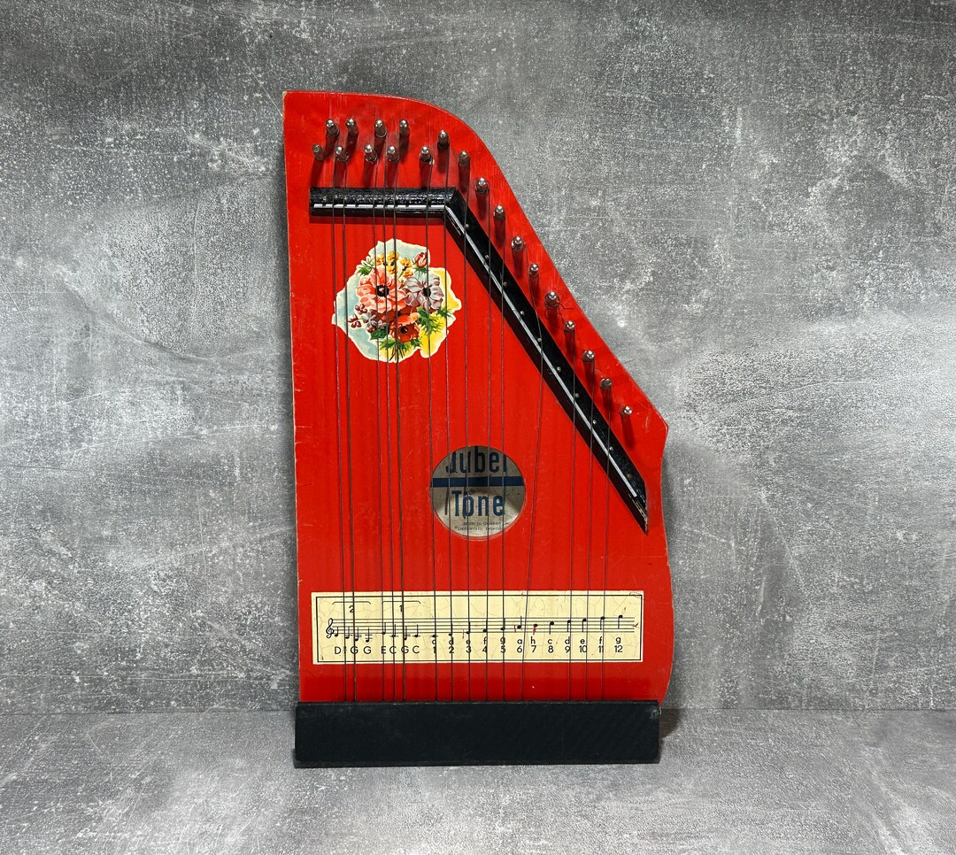 Vintage Zither, Antique Mandolin GDR, Rare Stringed Instrument ZITRA - Etsy