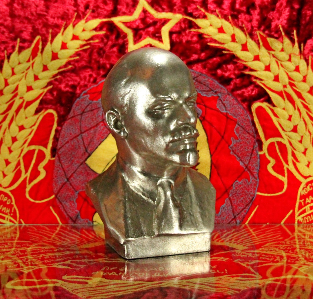 Bust Lenin, Figurine, Soviet Souvenir, Vintage Sculpture - Etsy