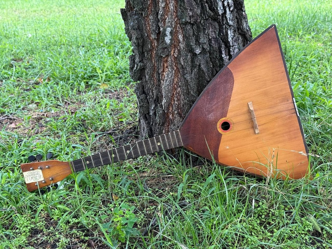 Balalaika, Vintage National String Instrument USSR, Balalaika 6 Strings ...
