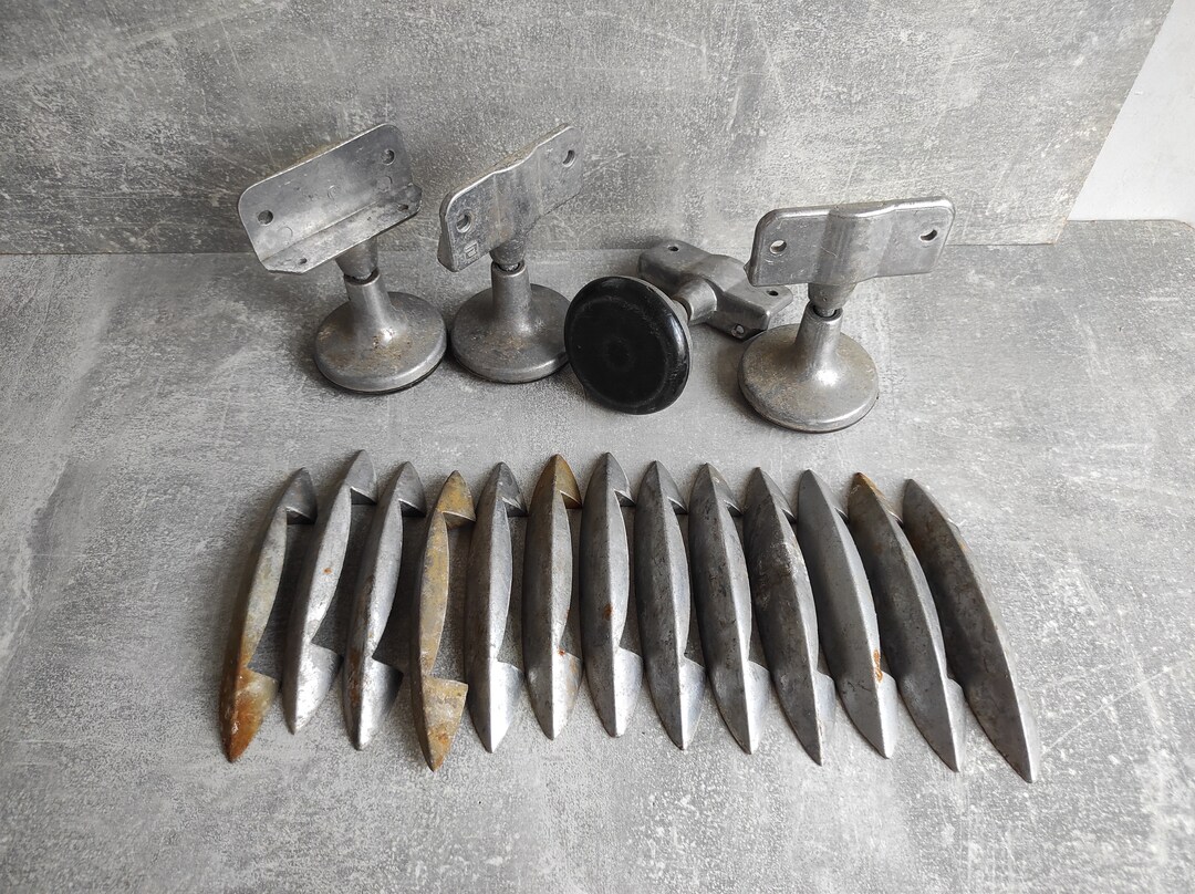 Vintage Handles and Legs for Industrial Style Furniture. Soviet Metal ...