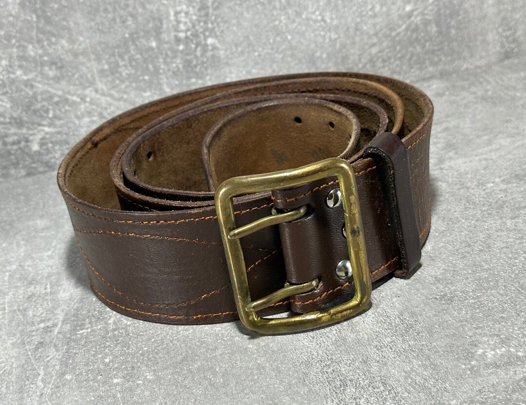 Vintage Leather BELT, Soviet Military Officer, Army Belt From USSR - Etsy