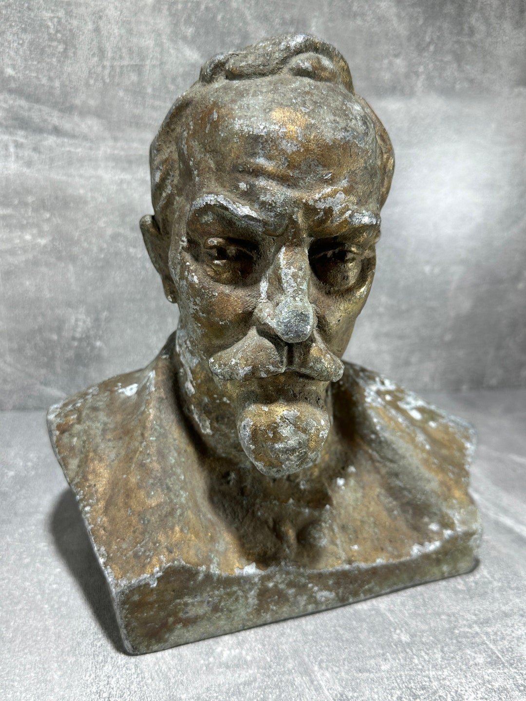 Vintage Dzerzhinsky Bust, Soviet Iron Felix Sculpture, Silumin - Etsy