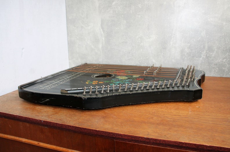 Zither Vintage Mandolin, GDR, Rare Stringed Instrument ZITRA - Etsy