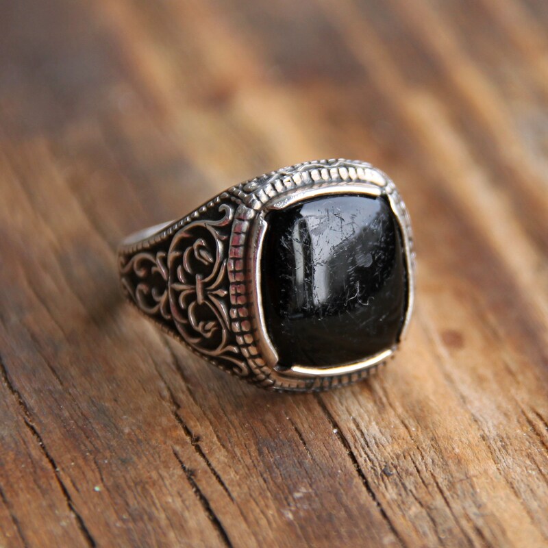 Male Rings Silver - Etsy