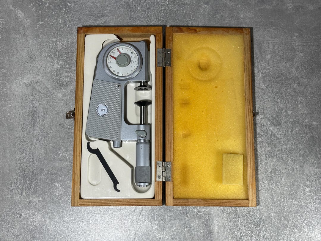 MICROMETER MR 3-45. Vintage Soviet Tools Mechanical Measuring ...