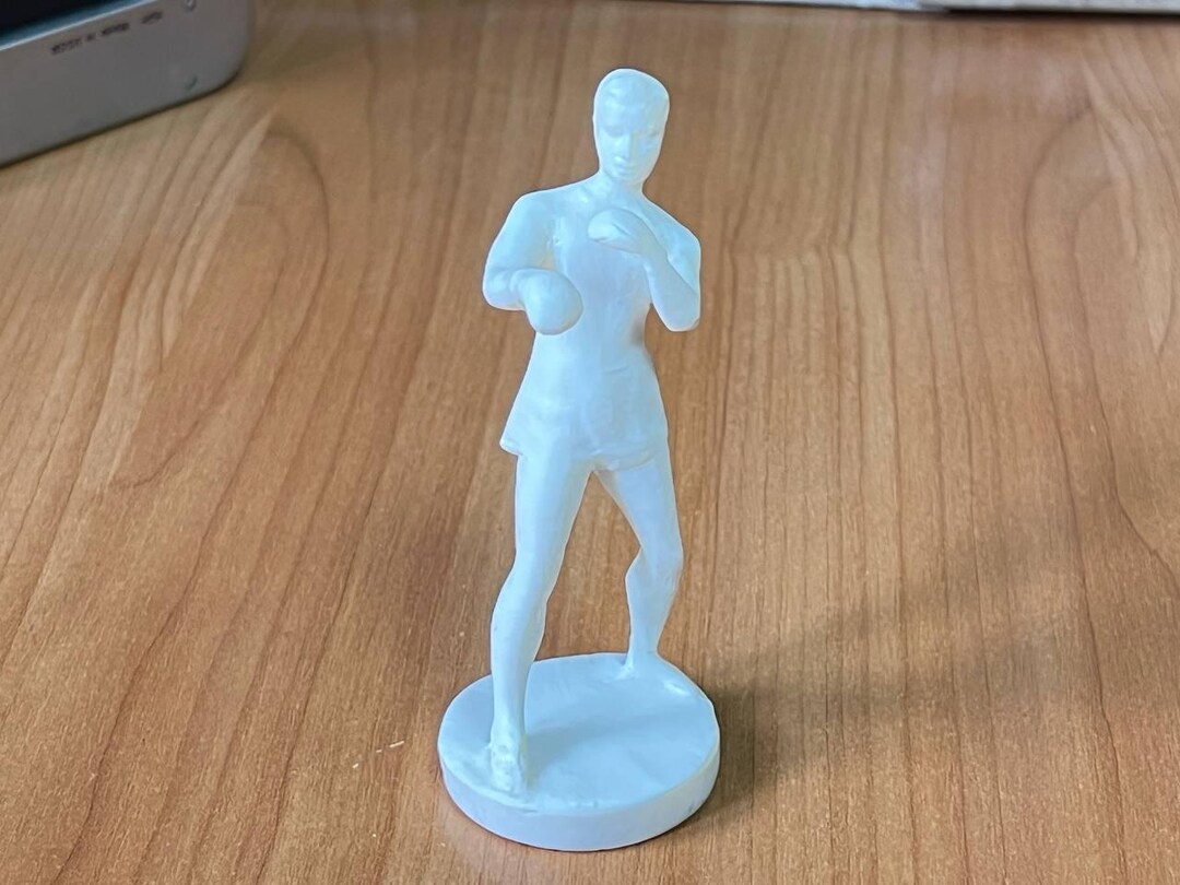 Vintage Plastic Figurine BOXER, Made in USSR - Etsy