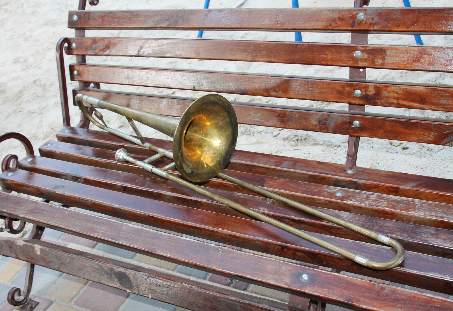Vintage Trombone Soviet Trombone Leningrad Antique Musical - Etsy UK