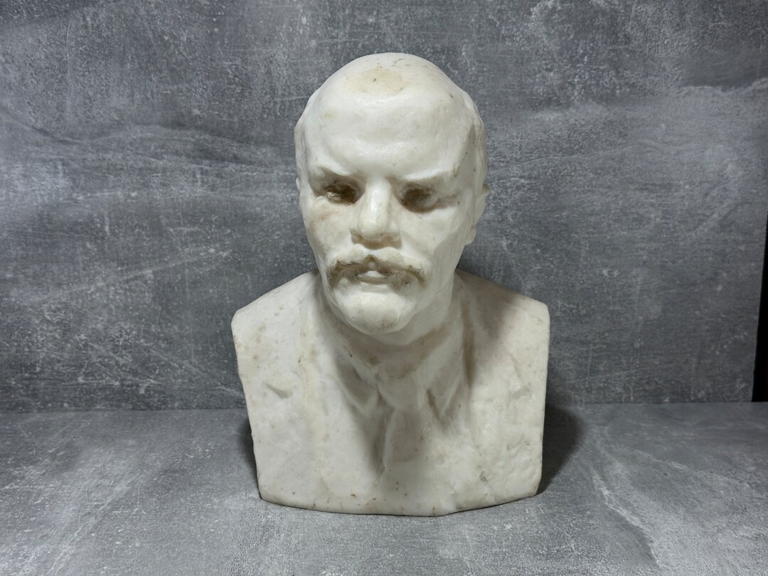 Lenin Bust, Tabletop Figurine of USSR, Soviet Souvenir, Vintage ...