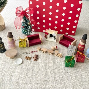 Peg Doll Nutcracker Ballet Play Set, Travel Toy for Kids, Gift for ...