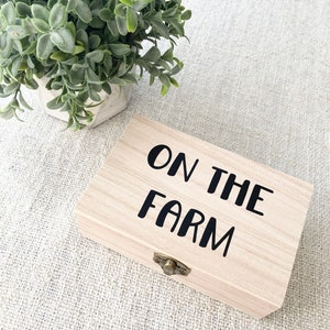 Farm Peg People Play Set, Barn Animals, Mini Travel Set, Gift for Kids ...