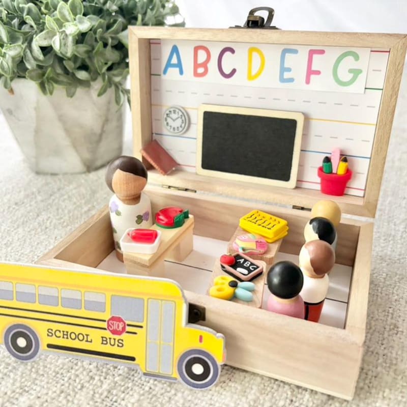 Peg School Dolls - Etsy