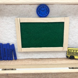 Peg People School Play Set Peg People Teacher Wooden Toy - Etsy