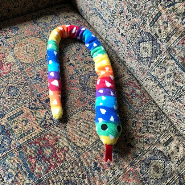 Weighted Snake Plush - Etsy