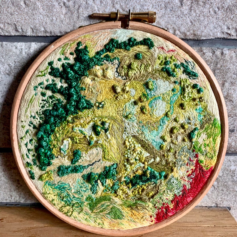 Hand Embroidery Art - Etsy