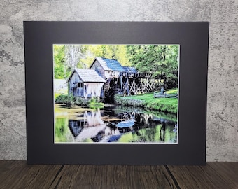 Mabry Grist Mill, Landscape Photo, Large Wall Art Prints, Building Art, Mill, Virginia ...