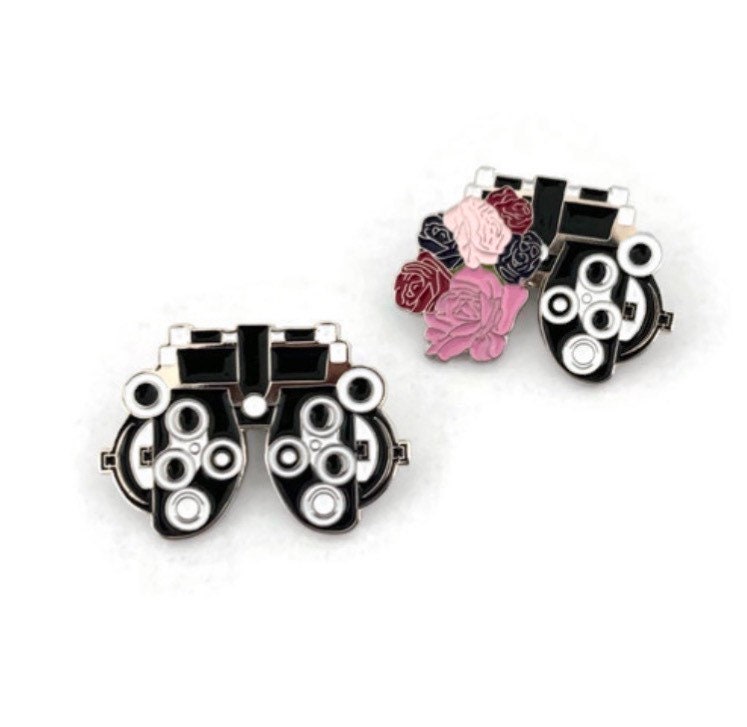 Phoropter Enamel Pin - Etsy