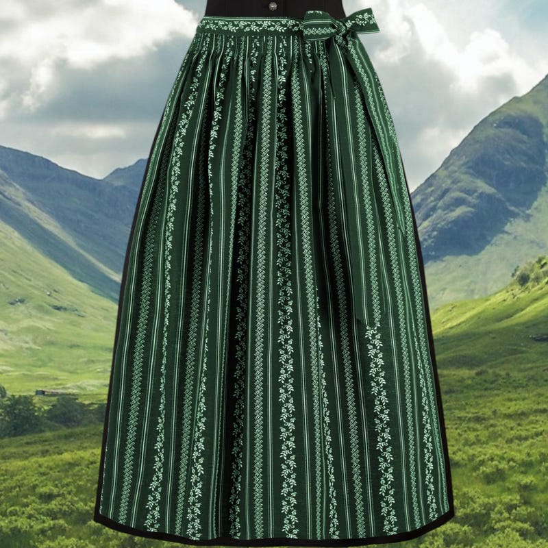 Dirndl Stripe Apron - Etsy