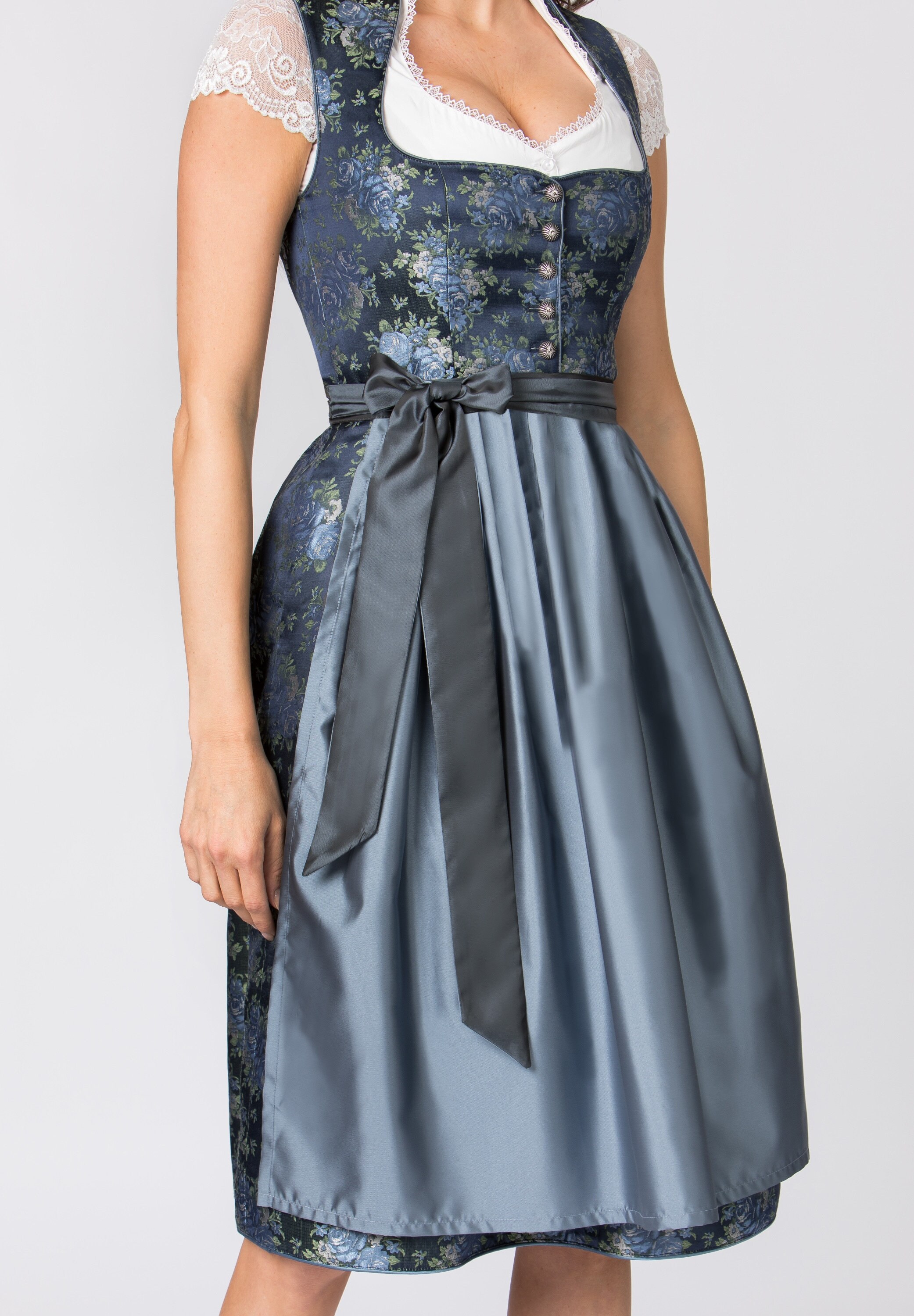 Damen Dirndl Willow Blau Dirndlkleid Trachtenkleid Fürs - Etsy