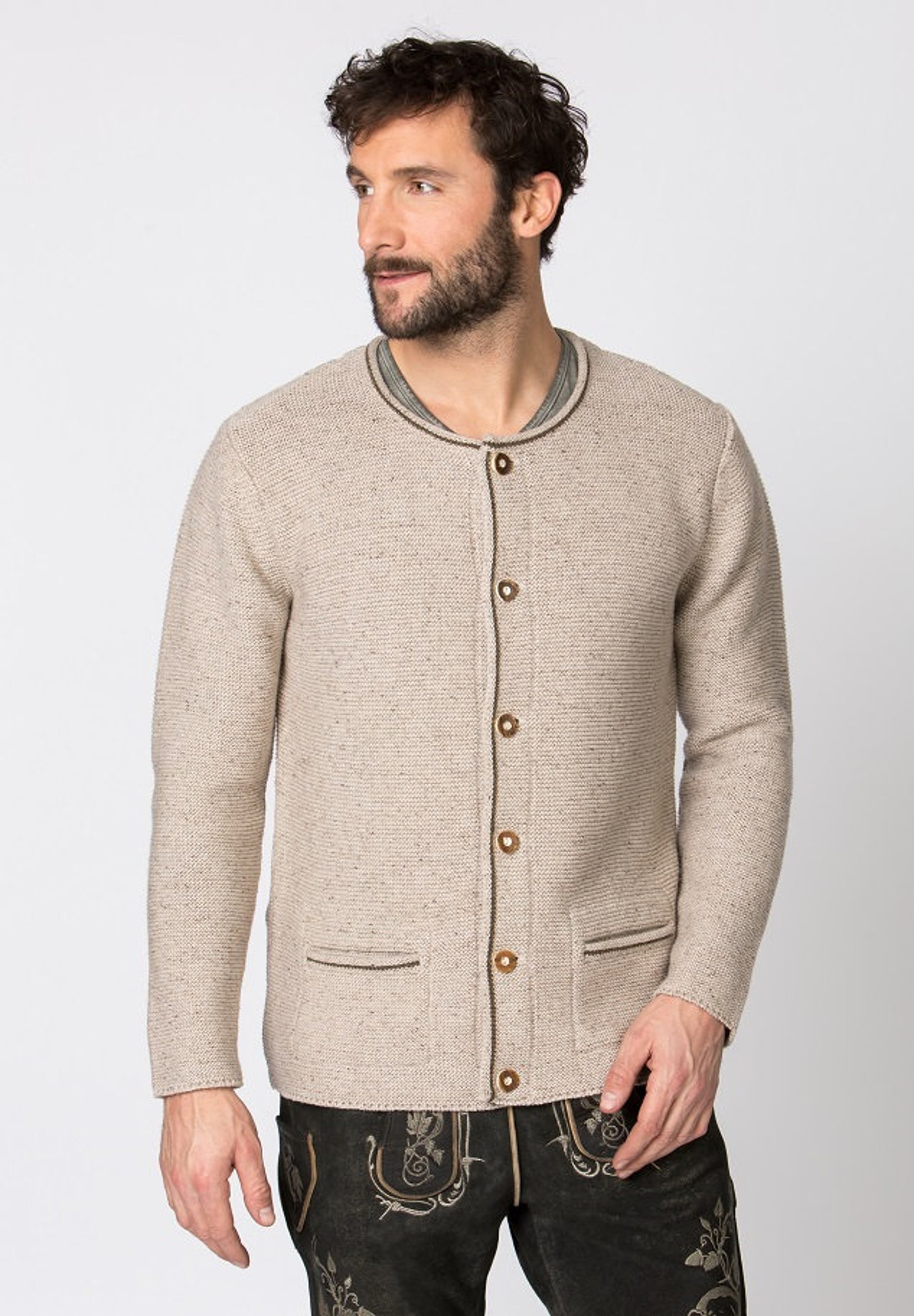 Traditional Costume Jacket Vest Magnus Natur for Oktoberfest - Etsy