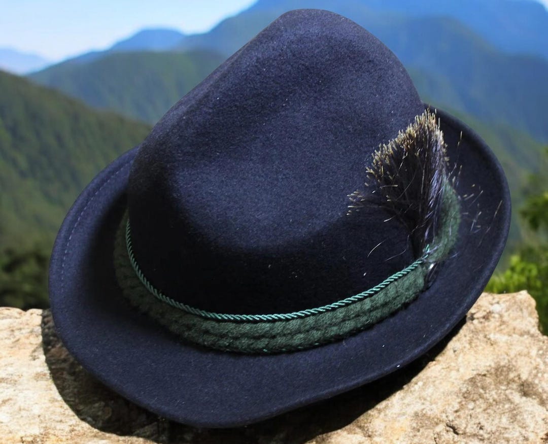 Cappello Fedora Wilhelm con barba, cappello per il tempo libero ...