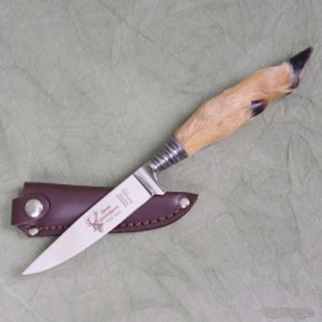 Traditional Knife Deer Catcher With Deer Barrel Hunting Knife ...