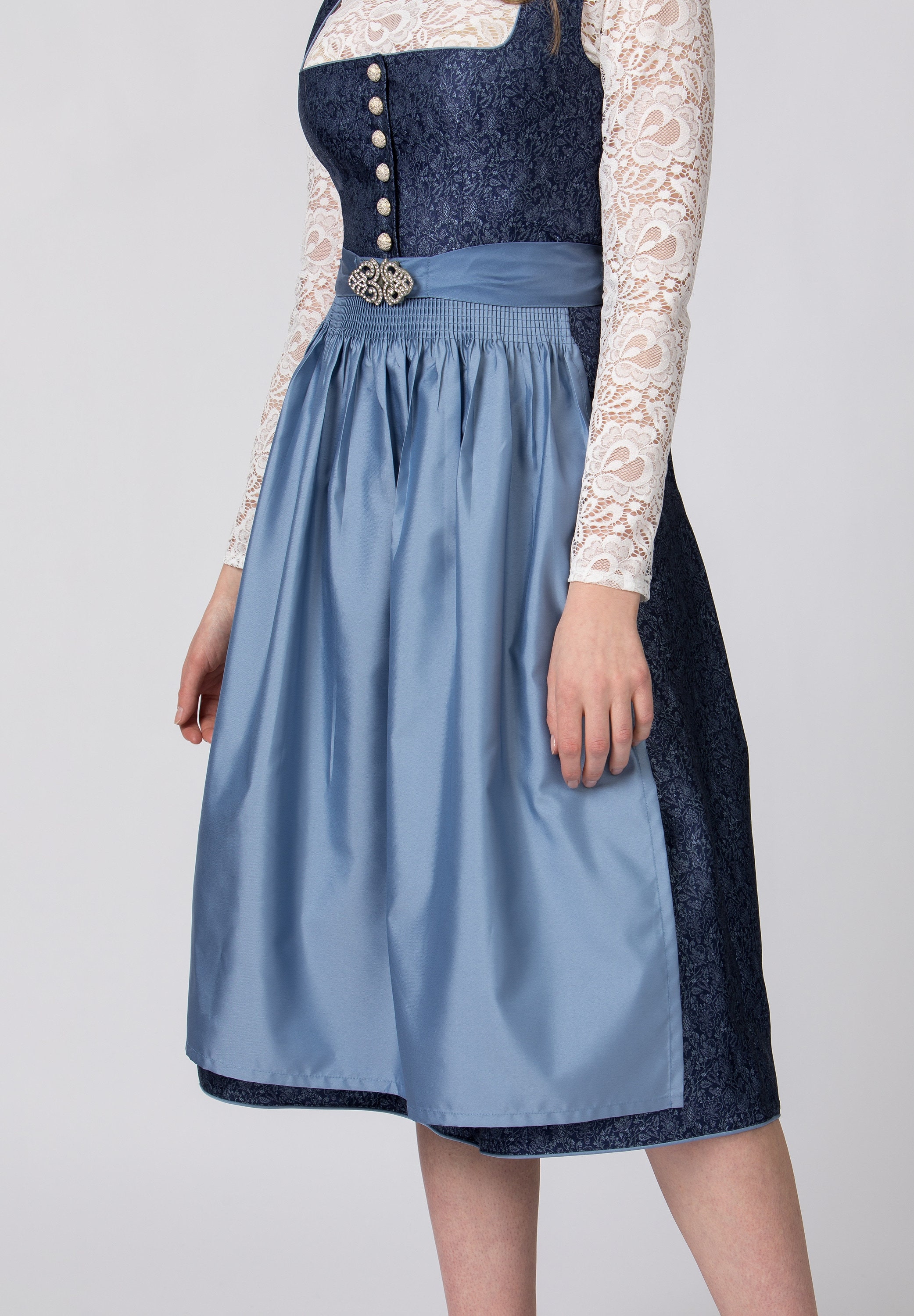 Dirndl Dress Dirndl Leonora Blue Trachtenkleid Fürs - Etsy Australia