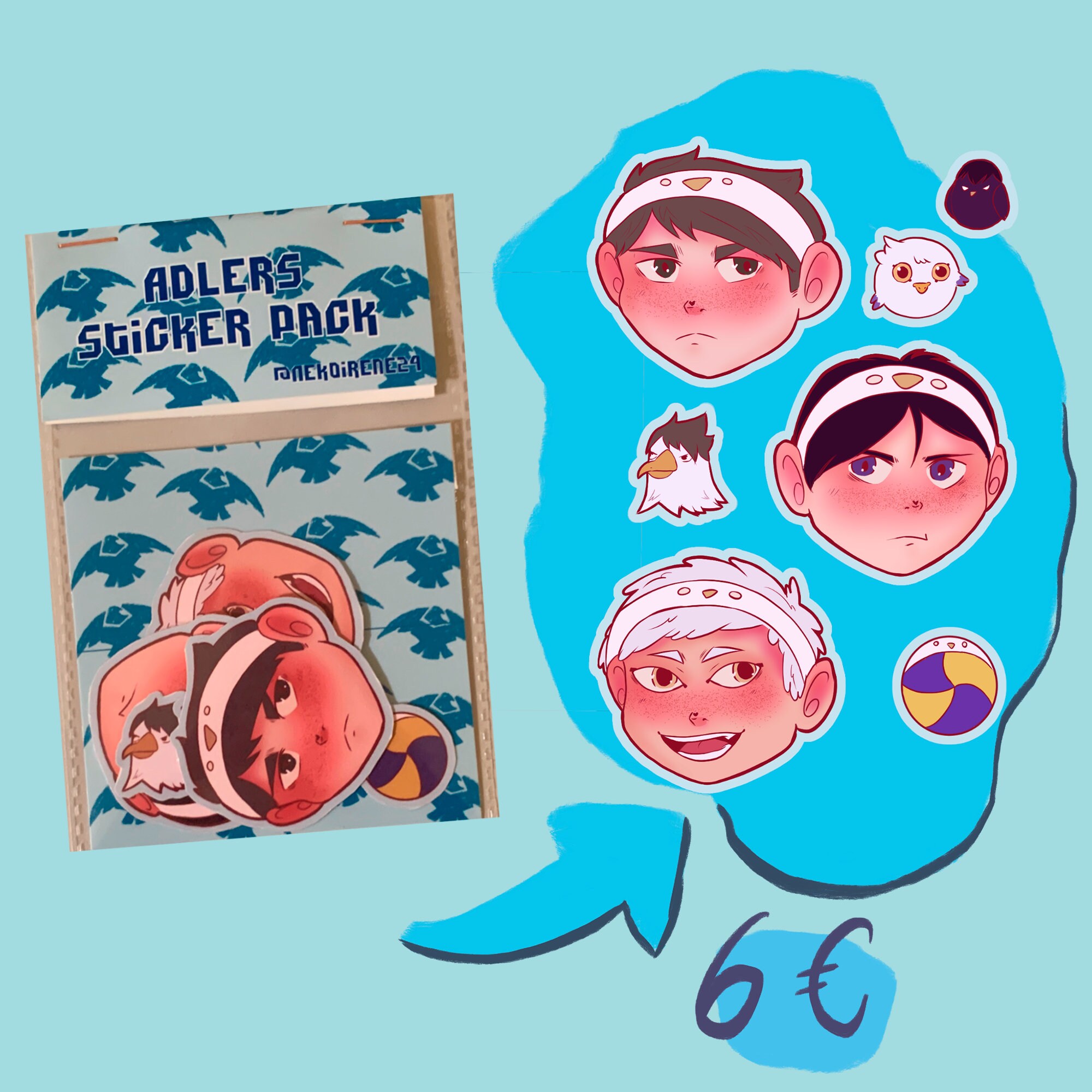 HQ Timeskip Teams Sticker Packs - Etsy