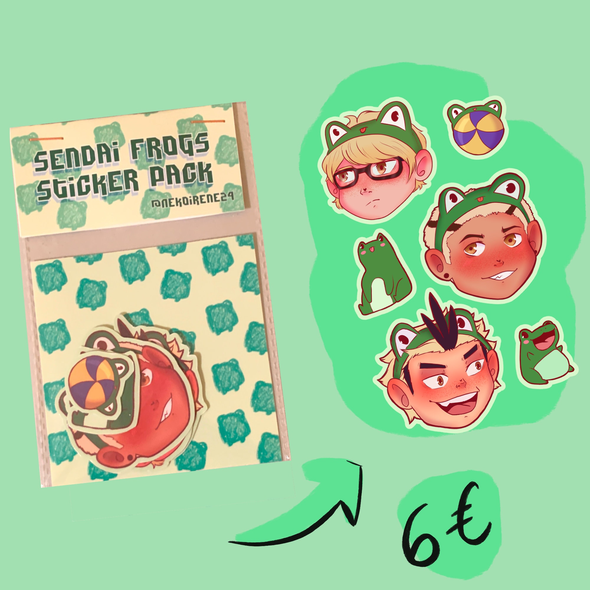 HQ Timeskip Teams Sticker Packs - Etsy