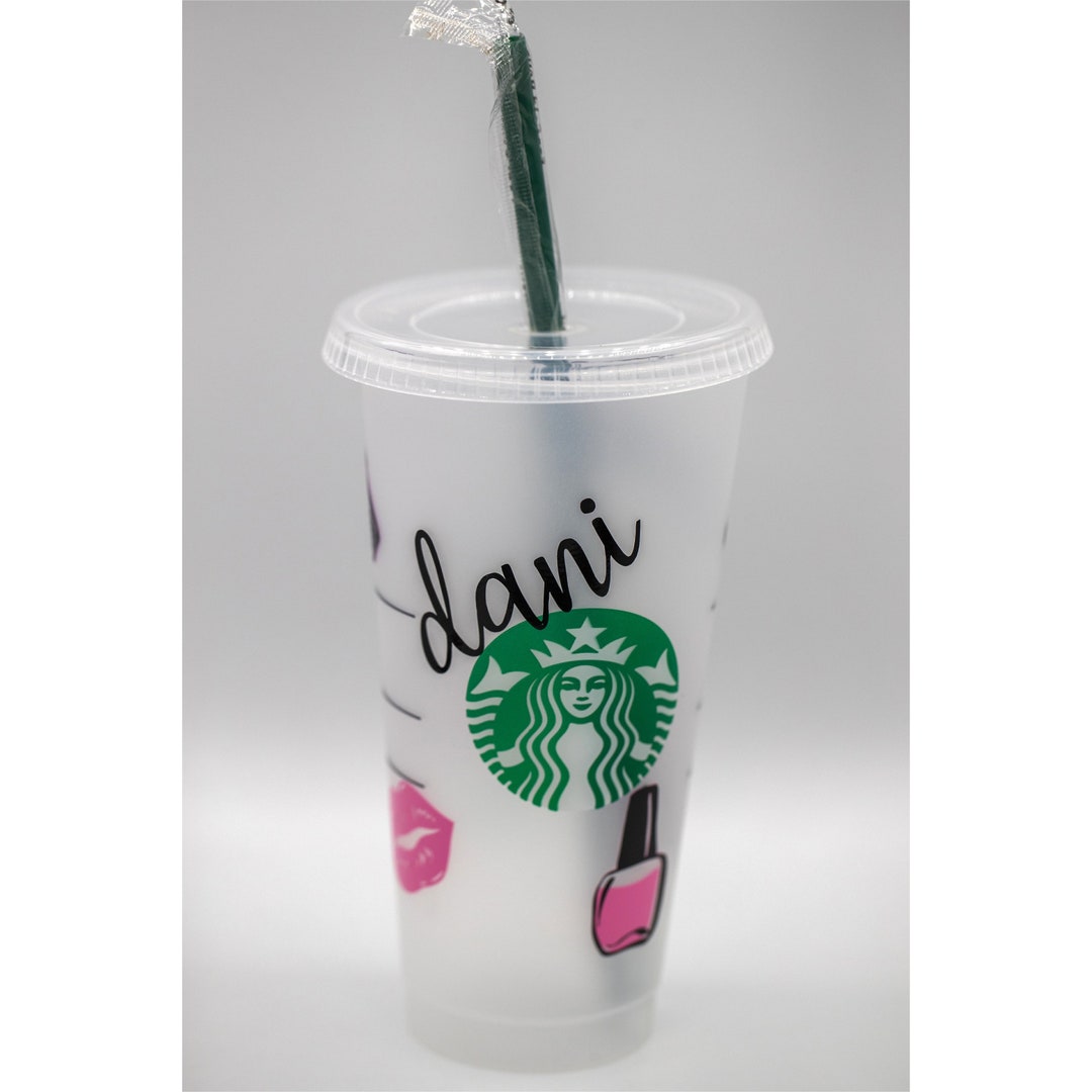 Personalized Makeup Cosmetics Starbucks Reusable Tumbler - Etsy