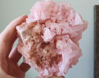Pink Halite Cluster - Etsy