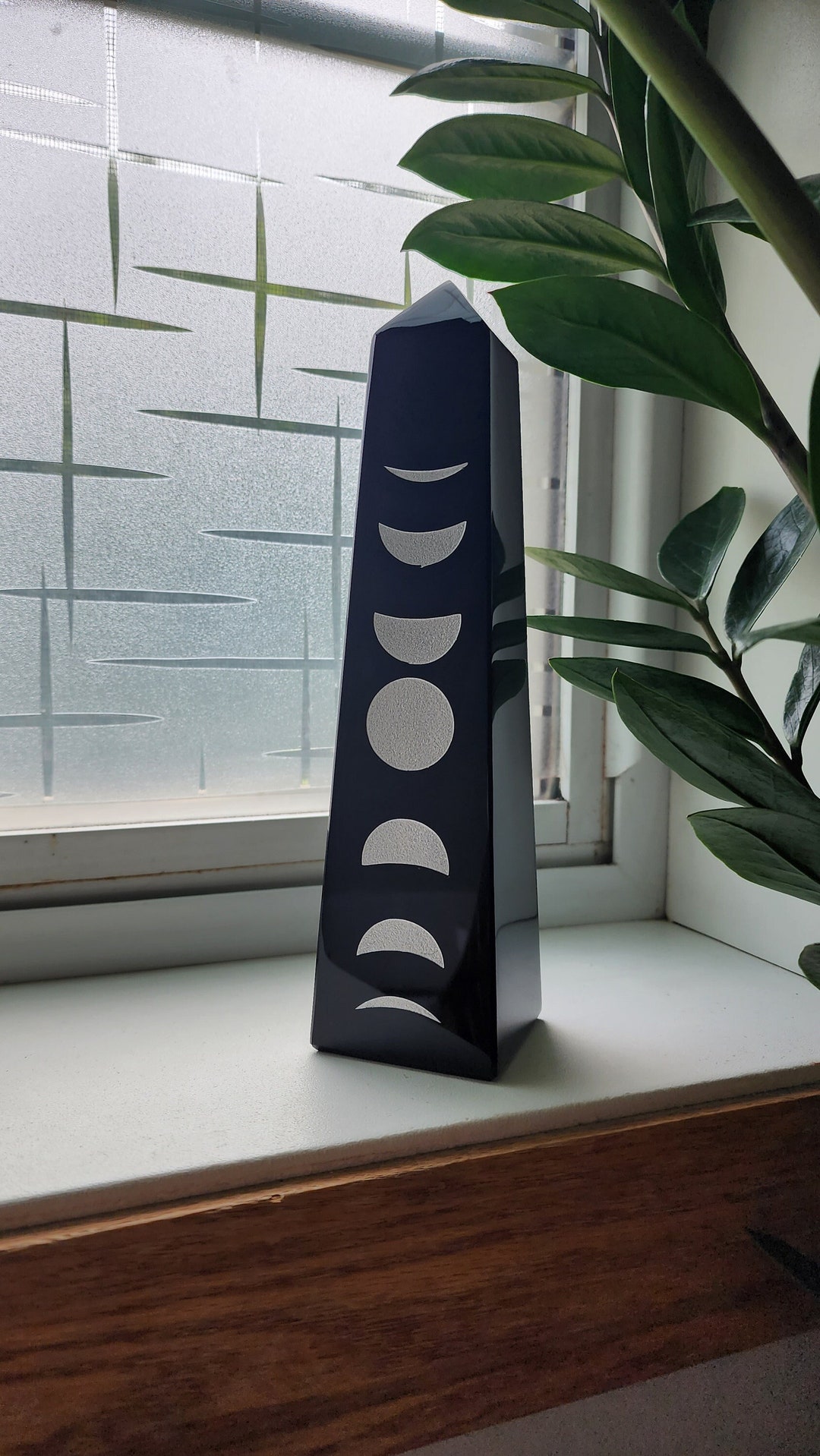 Obsidian Moon Cycle Tower - Etsy