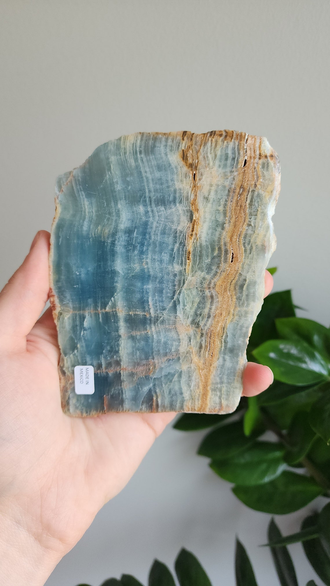 Blue Onyx Slab - Etsy