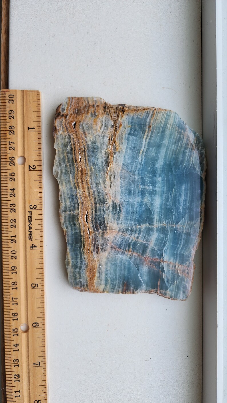 Blue Onyx Slab - Etsy