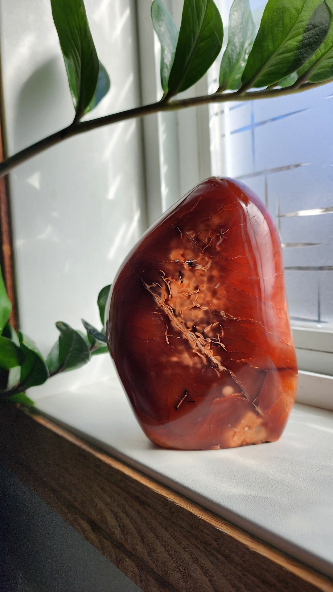 Carnelian Cut Base - Etsy