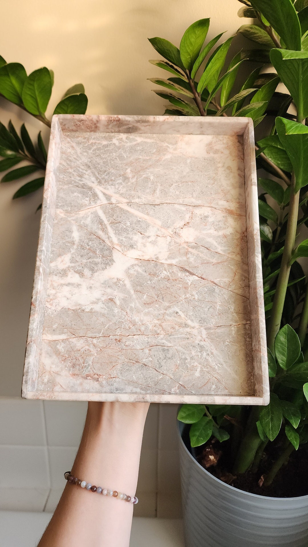 Large Marble Tray - Etsy