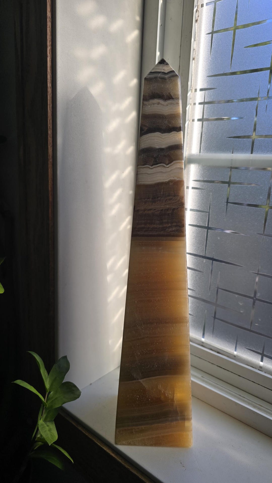Banded Onyx Tower - Etsy